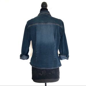 Jackets & Coats | Snap Front Denim Shirt Jacket | Poshmark